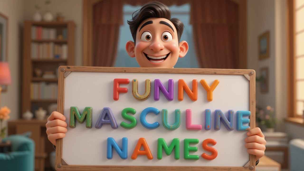 300+ Funny & Creative Masculine Names - namescollector.com